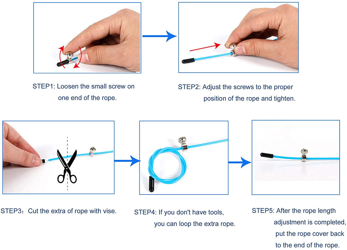Aluminum Handle Speed Jump Rope – Radium Fitness